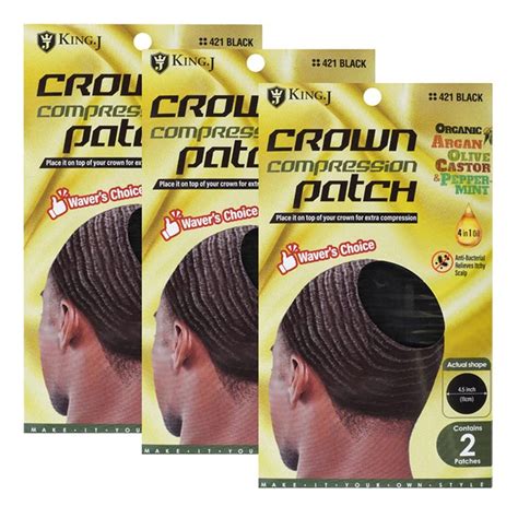 Kingj Crown Patch 360 Wavers Compression 2pcs 45 Rapid Wavers