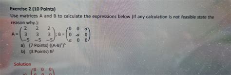 Solved Matrices Please Help I Have The Answer But Don T Chegg
