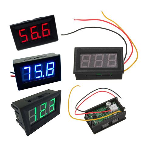 0 56 LED Voltmeter Digital Meter AC 70V 500V DC 0V 30V 0V 99 9V 5V 120V AU EBay