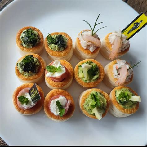 Make your own Canape Menu persons Monsieur CHATTÉ