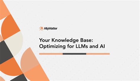 Make Your Knowledge Base Ready For Llms And Ai Explained Allymatter