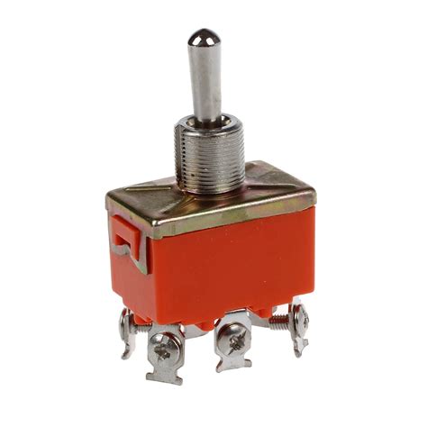 6 Terminals ON OFF ON DPDT Toggle Switch AC 250V 15A In Switches From Lights Lighting On