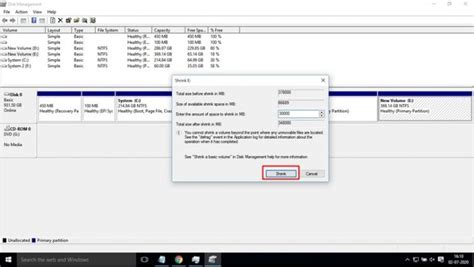 How To Extend C Drive Space System Partition In Windows 10