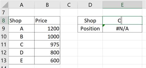 How To Fix MATCH Function Not Working In Excel Sheetaki