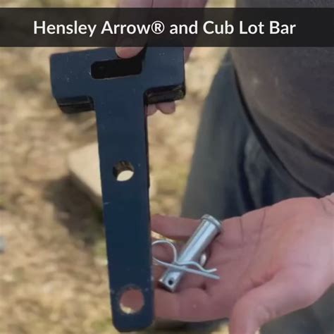Hensley Arrow® Lot Bar Hitch Parking Solution