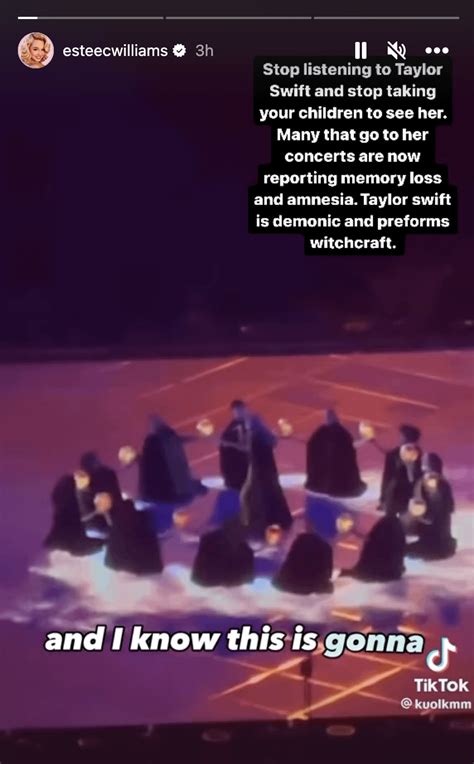Now Im Extra Bummed I Didnt Get To See Taylor Swift Witchcraft And A Show Sounds Perfect