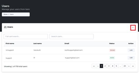 create add a new user