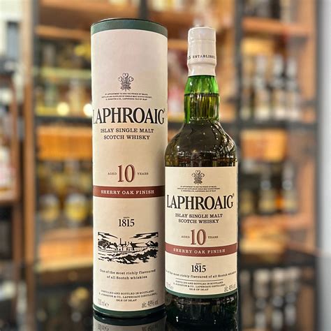 Laphroaig 10 Year Old Sherry Oak Finish Single Malt Scotch Whisky The