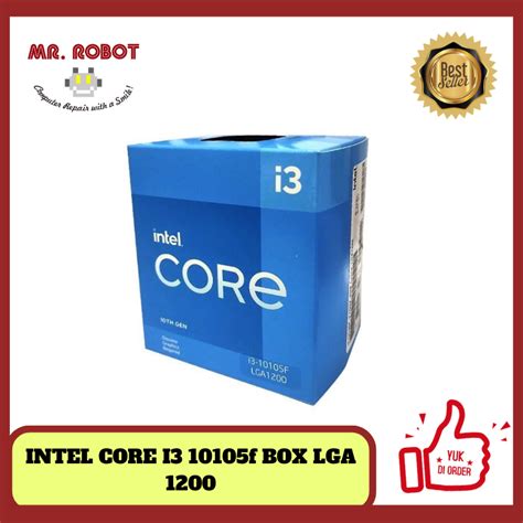 Processor Intel Core I3 10105 Box Comet Lake Socket LGA 1200 4 8 12 Pe Lazada Indonesia