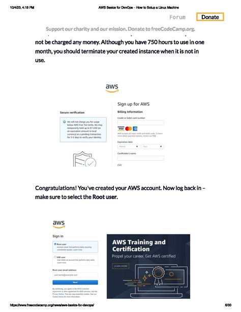 aws basics for devops how to setup a linux machine pdf connect 4