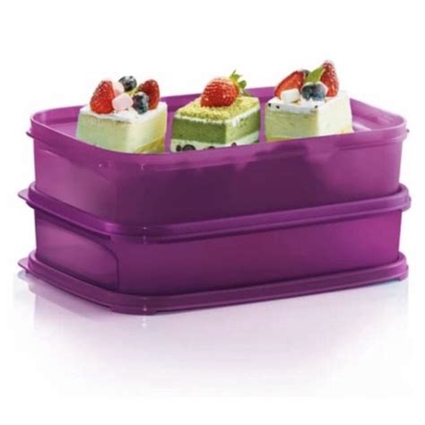 Tupperware Mm Rectangular I 1 2l Shopee Malaysia