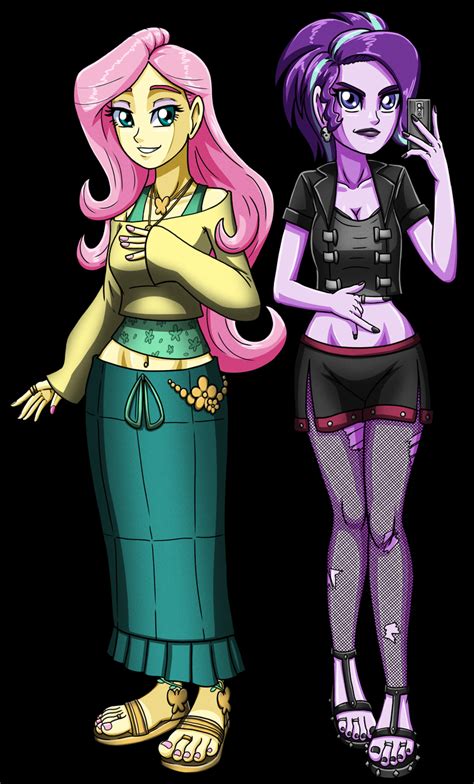 Fluttershy And Starlight Glimmer By Artemispolara On Newgrounds