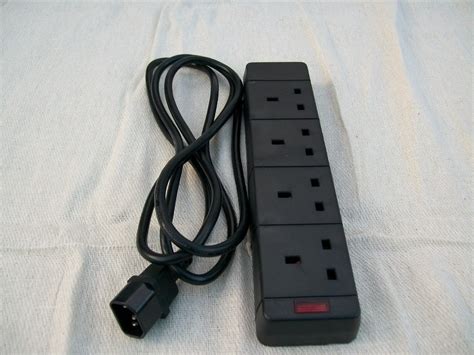 Buy UPS Output Connector IEC To 4way UK Gang Socket 2metres Online At DesertcartFinland