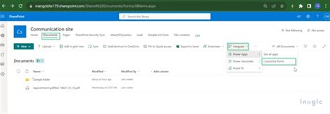 Integrate And Customize Sharepoint Forms With Powerapps Microsoft Dynamics 365 Crm Tips And Tricks