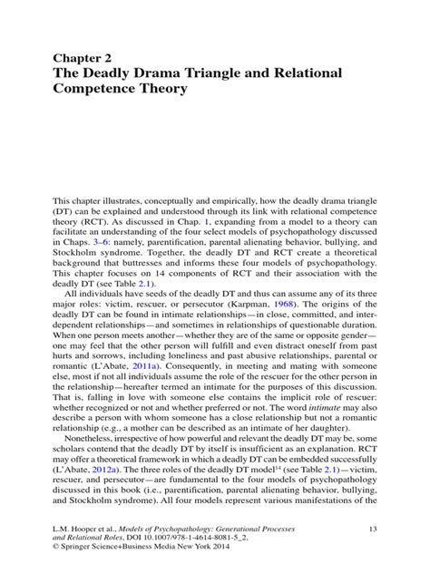Relational Competency Theory Pdf Psychotherapy Diagnostic And