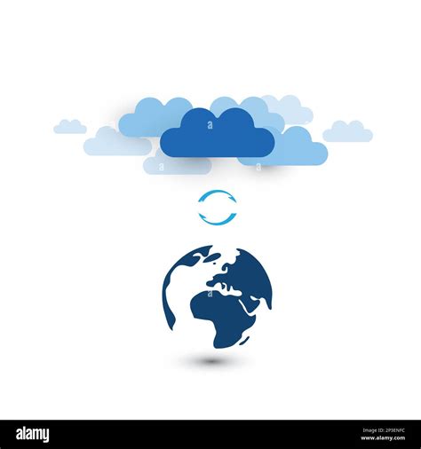 Cloud Computing Concept Design Stock Vector Image And Art Alamy