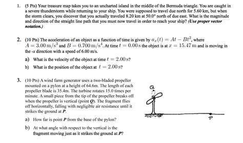 Solved For Each Problem Define All Variables And Work Out