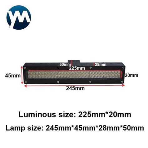 600w 고성능 Uv 경화 램프 인쇄용 Uv 경화 시스템