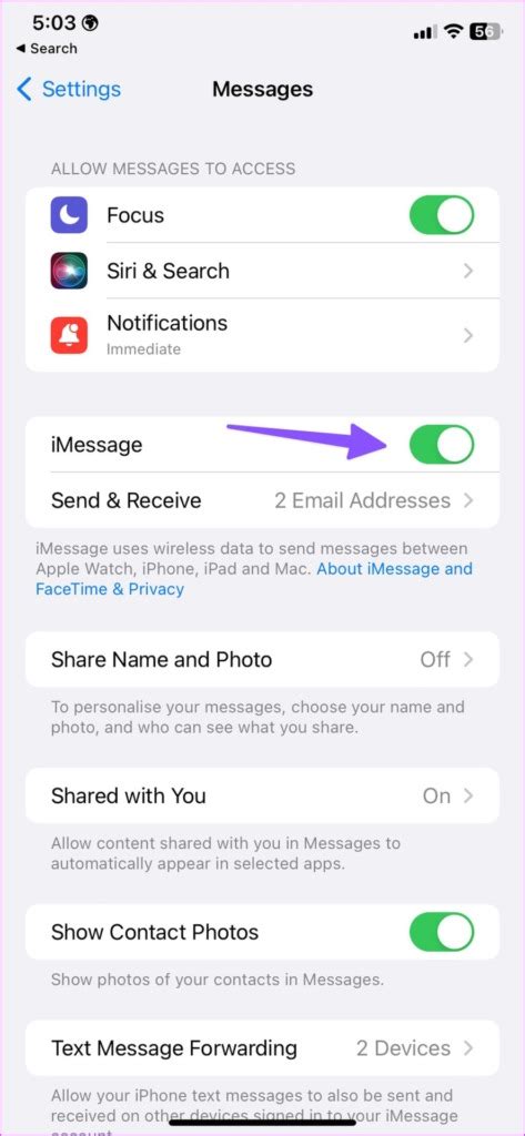 Ways To Fix Messages Not Syncing Between IPhone And IPad Guiding Tech