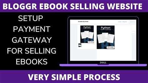 Setup Payment Gateway In Blogger For Selling Ebooks Youtube