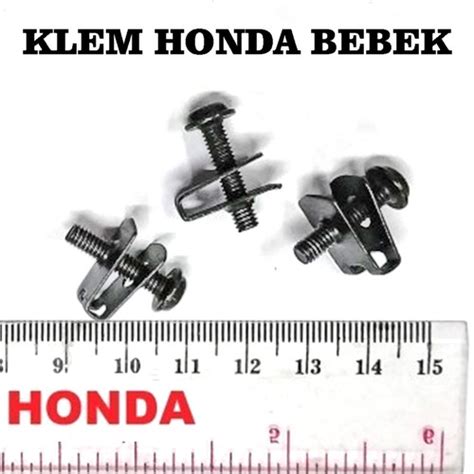 Jual Klem Baut M4 M5 Set Pengikat Sayap Body Batok Motor Honda Matic Bebek Bb Honda Matic