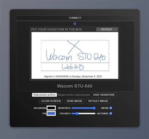 Github Pablokowacom Stu Webhid Javascript Library To Use The Wacom