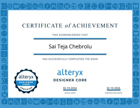 alteryx designer core certification pdf
