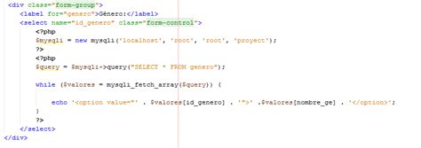 Cargar Dato Seleccionado De Un Select Dinámico En Una Ventana Modal Para Poder Modificarlo Php