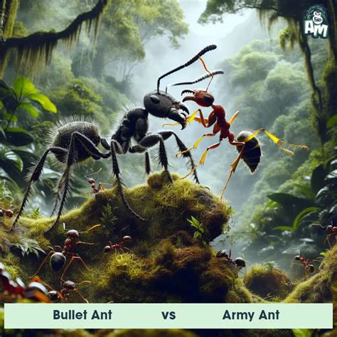 Bullet Ant Predator Prey Interactions Fights And Aggressive