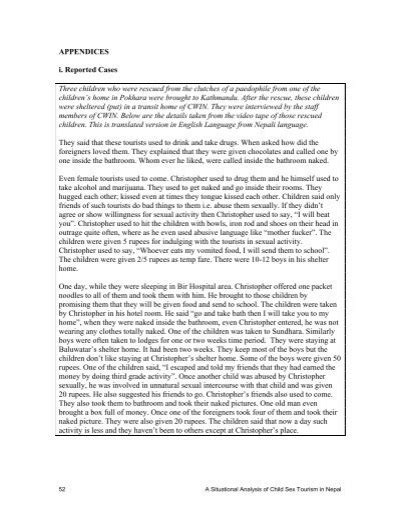 Appendices I Reported Ca