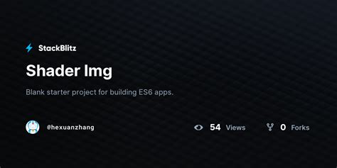 Shader Img Stackblitz
