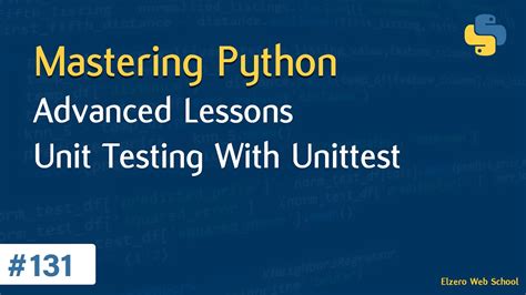 Learn Python In Arabic Advanced Lessons Unit Testing With Unittest YouTube