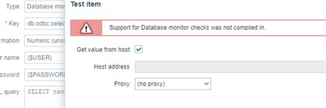 Support For Database Monitor Checks Was Not Compiled In Zabbix Forums