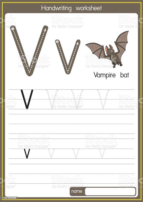 알파벳 문자 U 어퍼 케이스 또는 어린이 학습 연습 Abc에 대 한 대 문자 뱀파이어의 벡터 그림 0명에 대한 스톡 벡터 아트