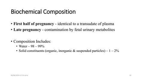Amniotic Fluid Powerpoint Presentation 2023 Ppt