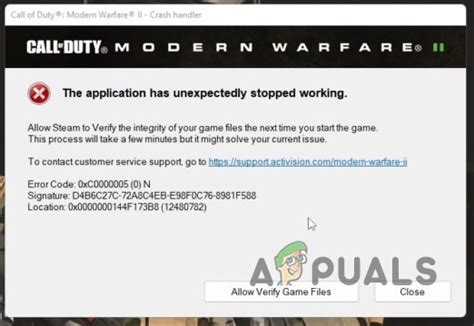 How To Fix Call Of Duty Modern Warfare II Crashing Appuals