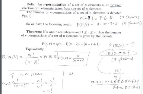 solved use the definition formula of p n r to prove that