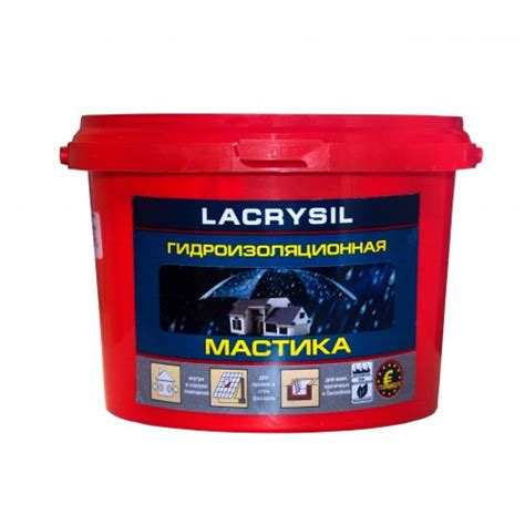 Мастика гидроизоляционная акриловая белая 1 кг LACRYSIL 33 - выгодная ...