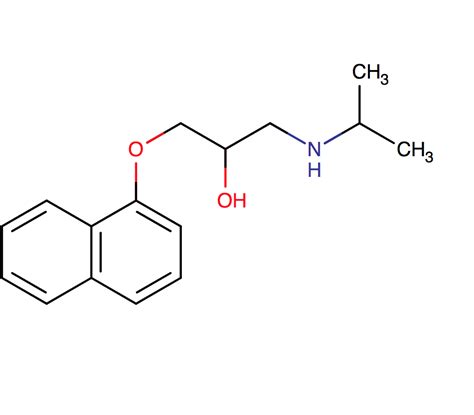 Solved Iupac Name And Structure Of Propranolol And