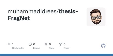 github muhammadidrees thesis fragnet