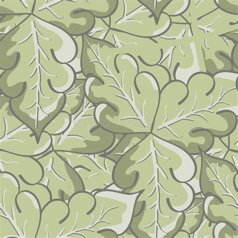 Leaves Overlapping Pattern Repeat Stock Illustrations 567 Leaves Overlapping Pattern Repeat
