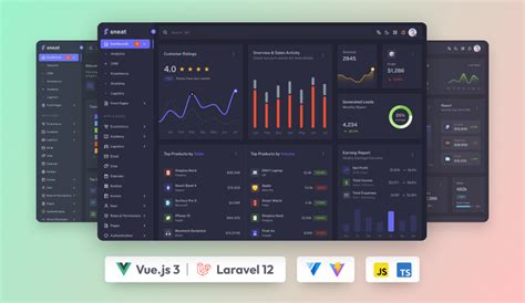 Sneat Vuetify Vuejs 3 Laravel Admin Template