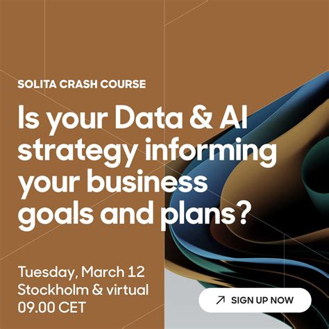Solita On Linkedin Crash Course On Data And Ai Strategy Solita
