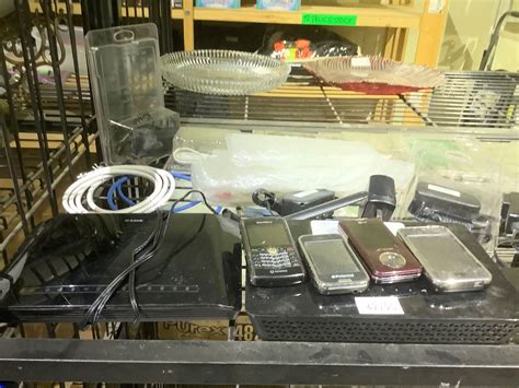 Assorted Items Including Routers Minix Media Box Assorted Games And More Able Auctions