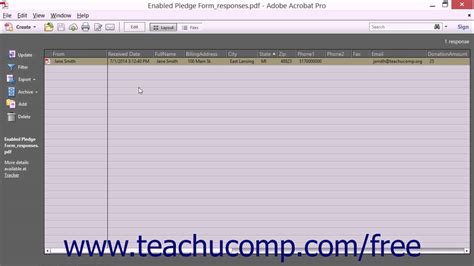 collecting distributed form responses adobe acrobat xi training