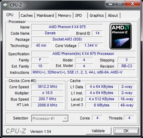 Phenom II X4 975 Black Edition mit 3,6 GHz: AMDs schnellster Quadcore ...