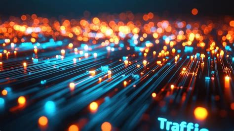 Network Traffic Analysis The Word Traffic In The Data Streams Premium