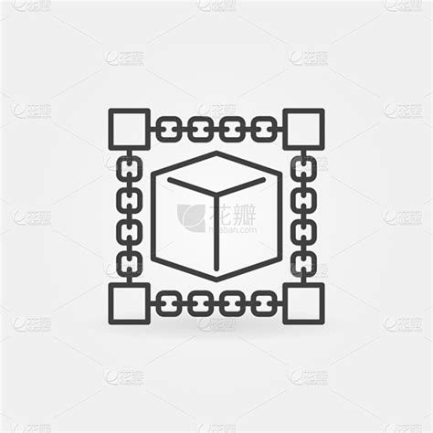 技术立方体块状链区块链里面品牌名称商务矢量电子邮件 技术立方体块状链区块链里面品牌名称商务矢量电子邮件