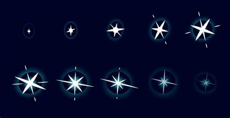 Blinking Star Vector Art Icons And Graphics For Free Download