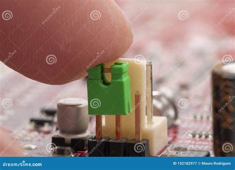 Computer Jumper Closeup Stock Image Image Of Macro 152182977